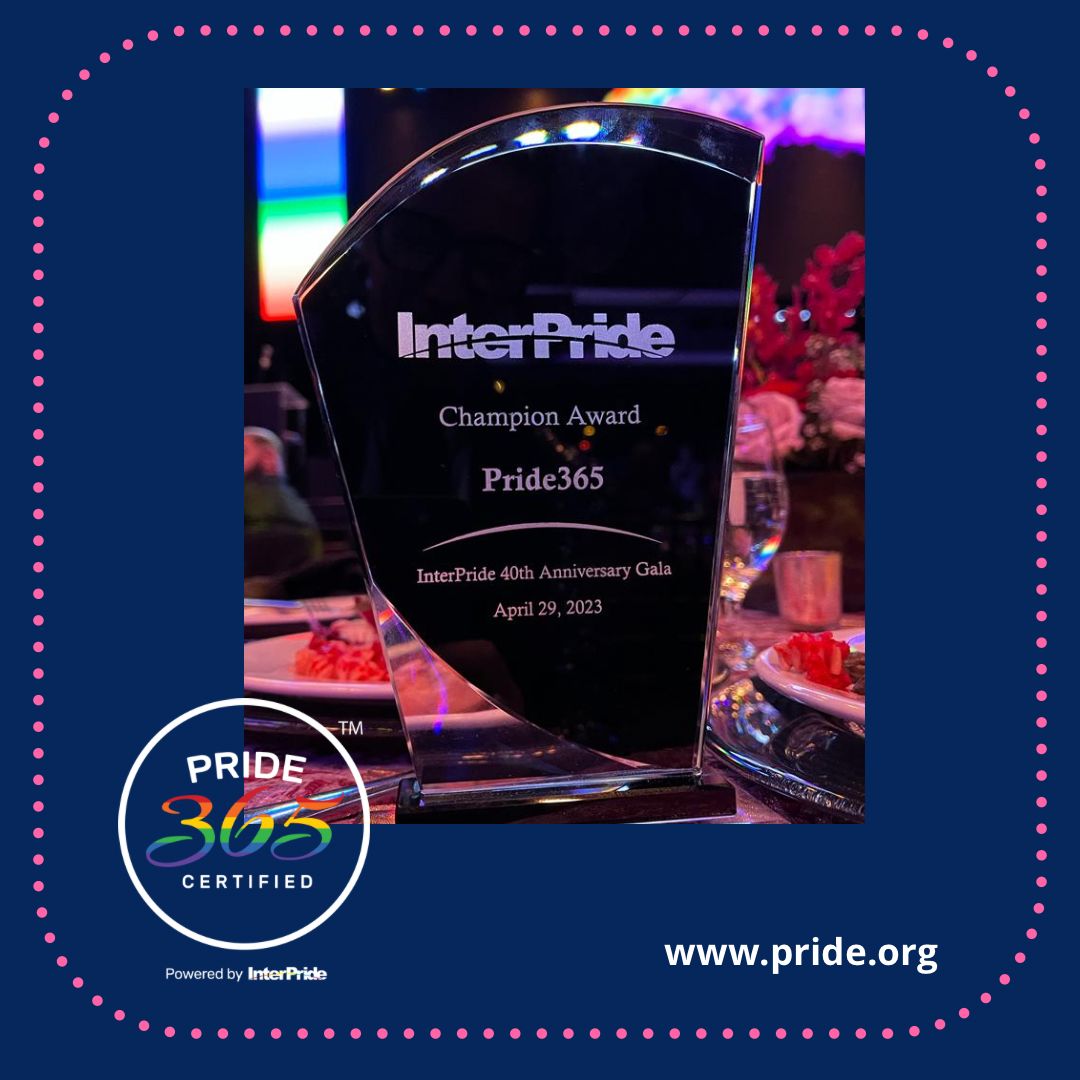 Pride 365 Win Champion Award